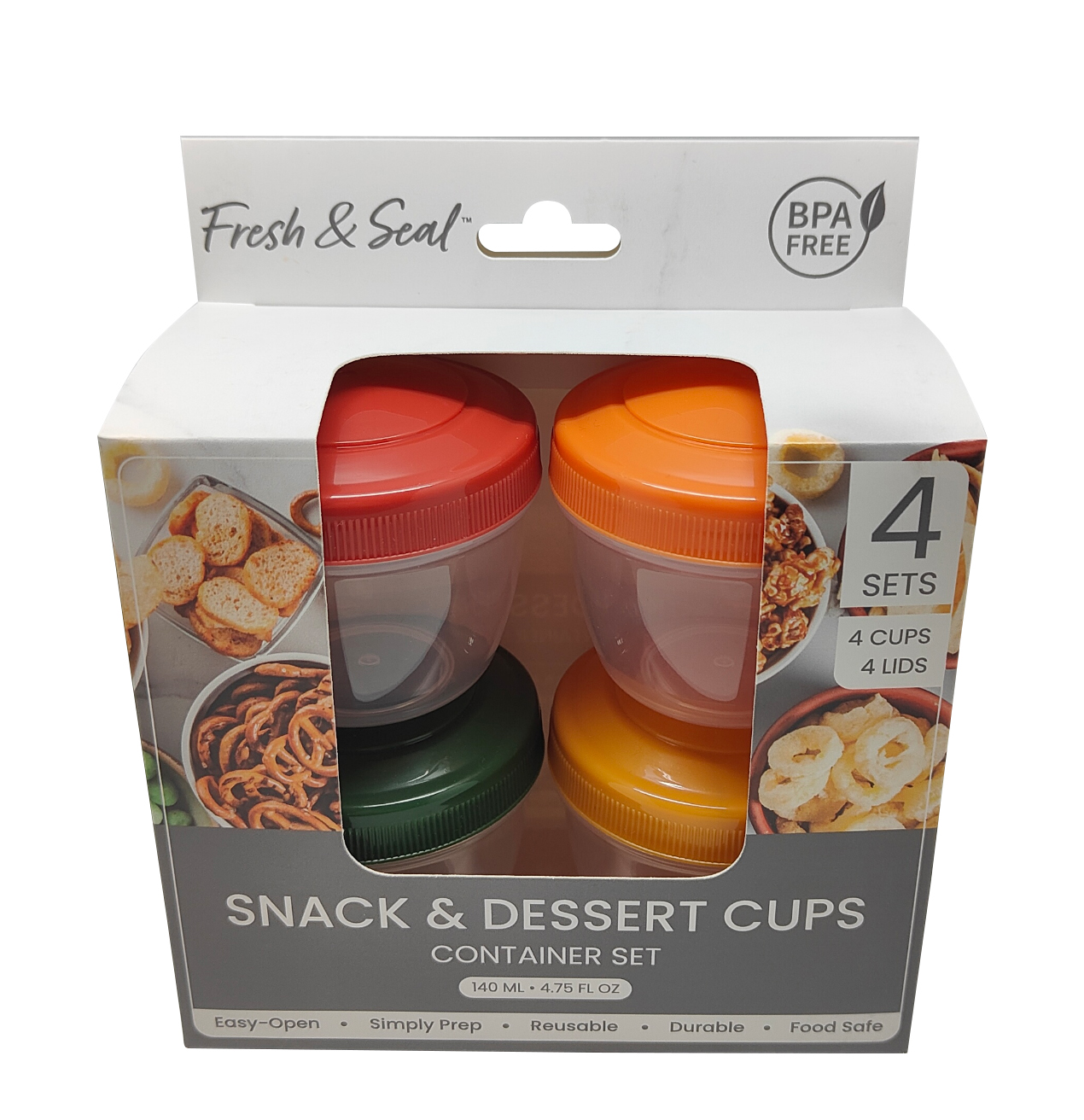 AP-9015 Snack & Dessert Cups Container Set