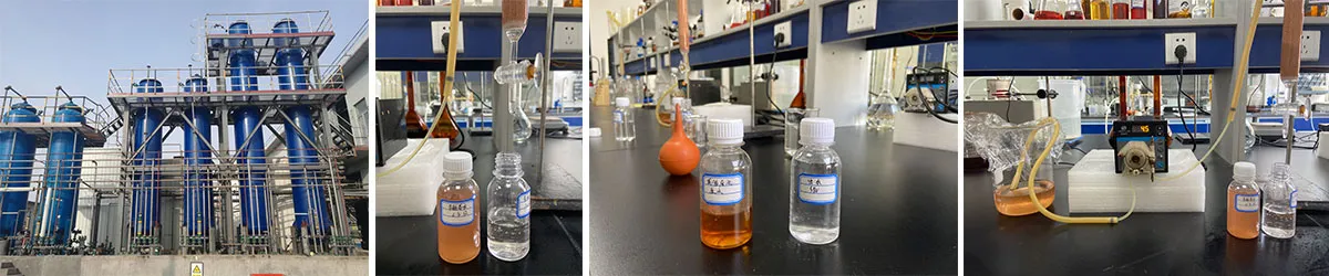 Adsorption system for phenol-containing wastewater treatment