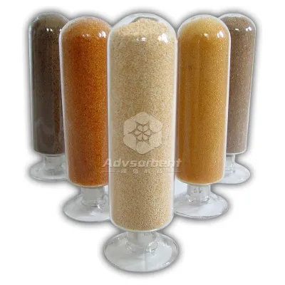 Weak base anion exchange resin