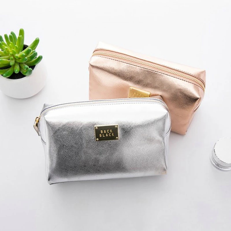 saffiano PU cosmetic bag