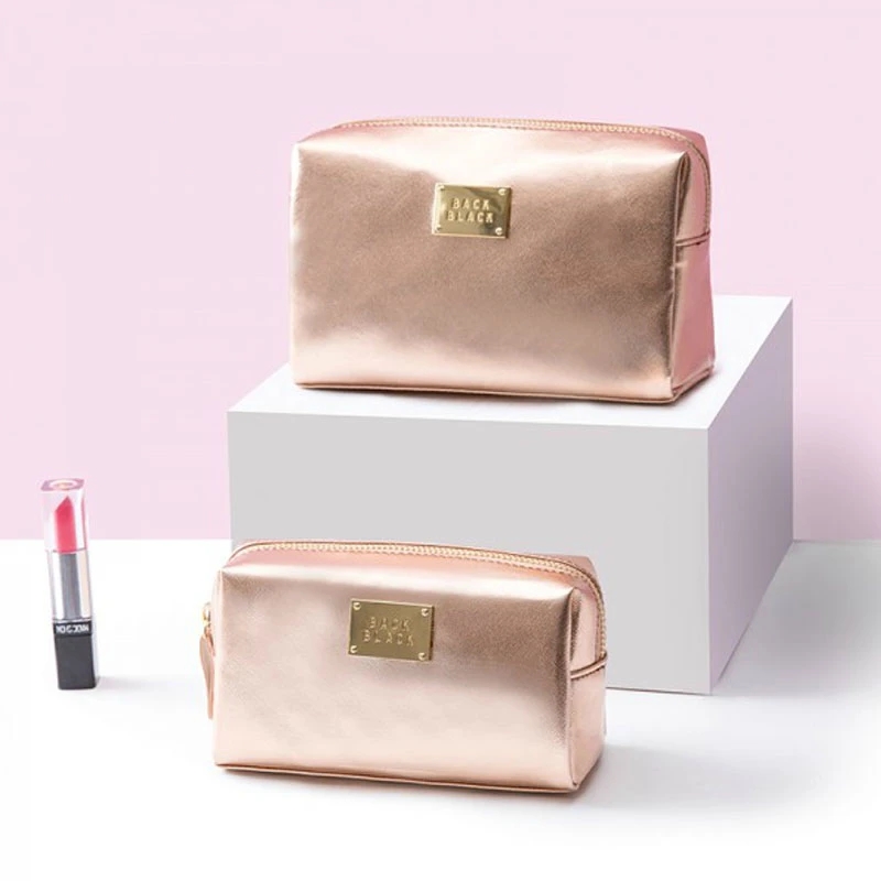saffiano PU cosmetic bag