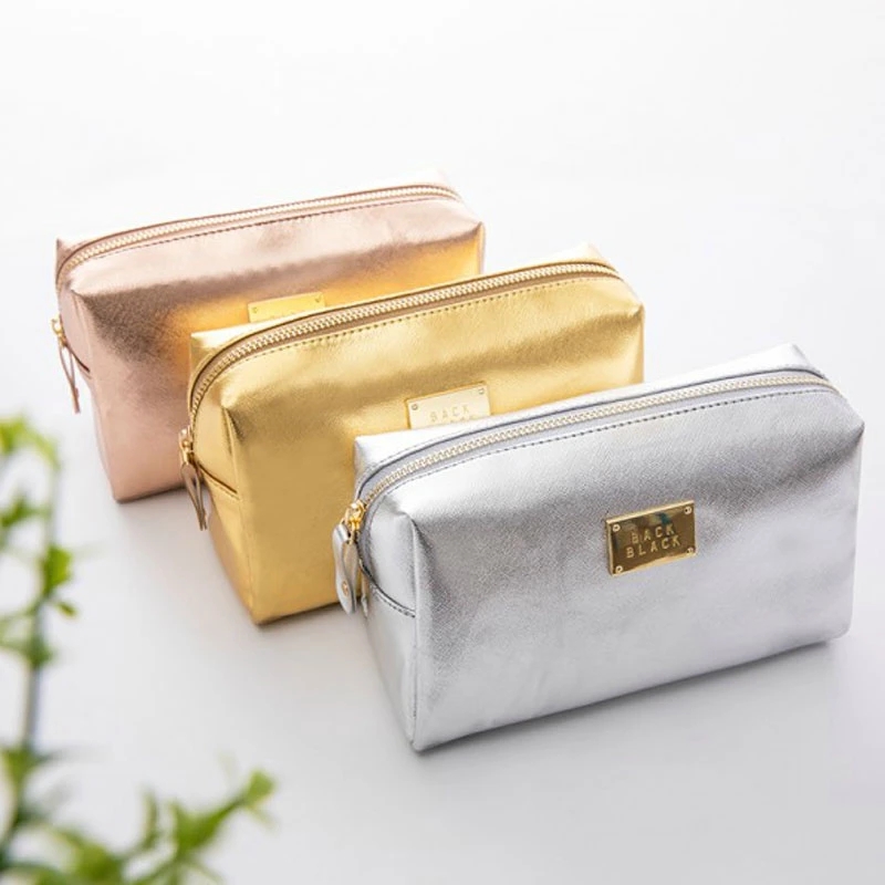 saffiano PU cosmetic bag