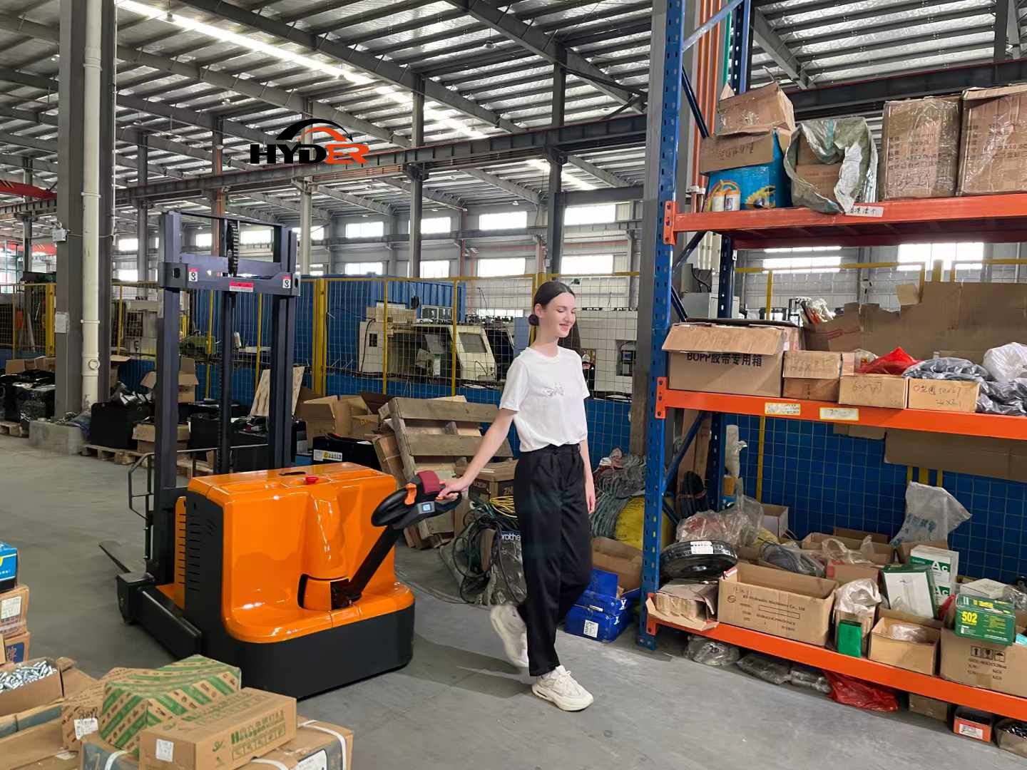 counterbalance pallet stacker,counter balance stacker,counterbalance ...