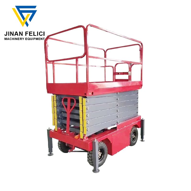 Four Wheel Mobile Lifting Platform