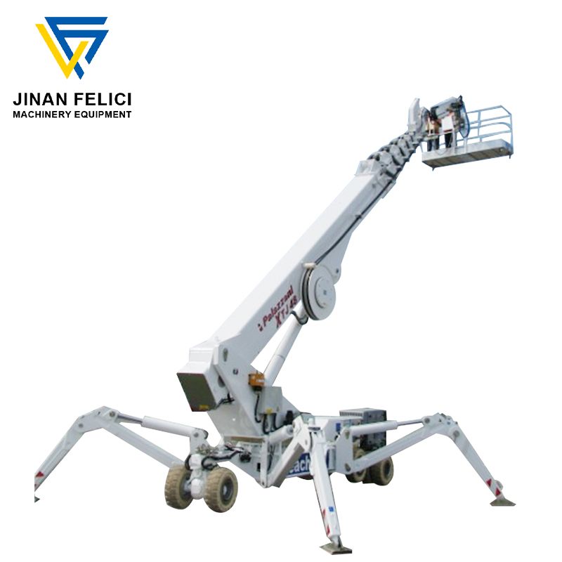 Wheeled Spider Elevator| Spider Bucket Lift