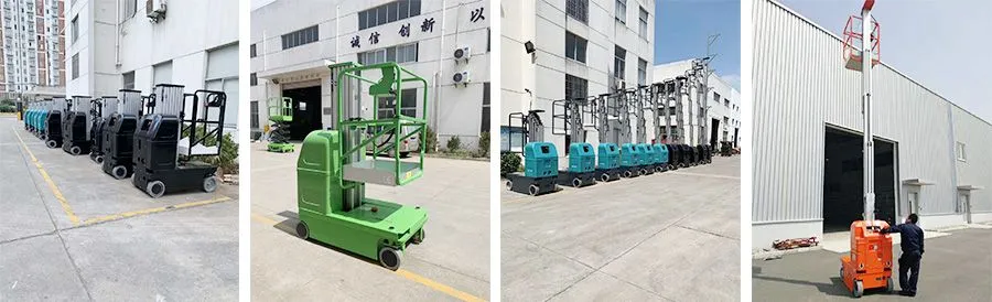 Self-propelled Single Mast Aerial Working Platform