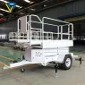 Two-wheeled Traction Mobile Lifting Platform