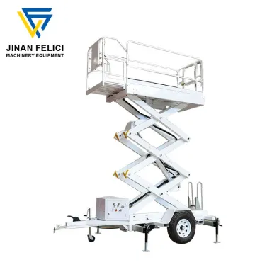 Two-wheeled Traction Mobile Lifting Platform