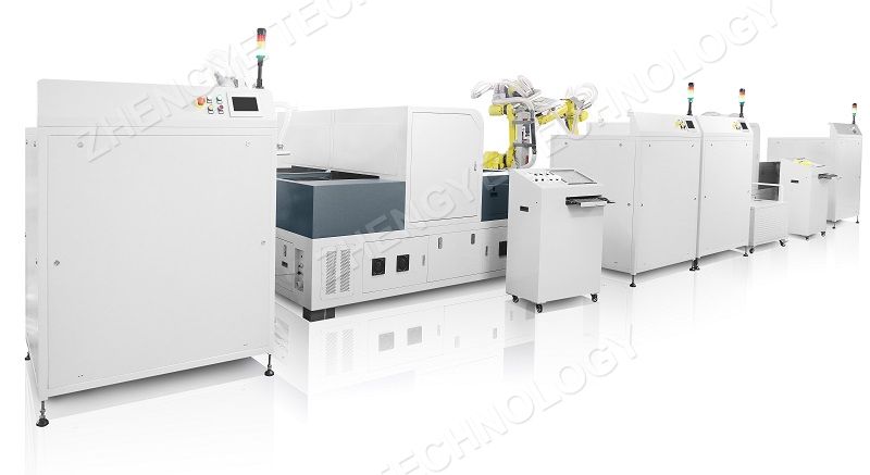 Legend Inket Printer Automated assembly line