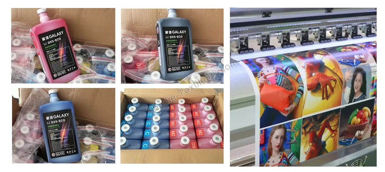 Galaxy eco solvent ink for xp600 dx5 dx11eco-solvent