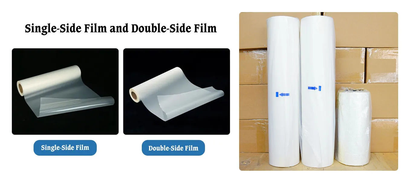 Single side & double side DTF film,what is the difference?