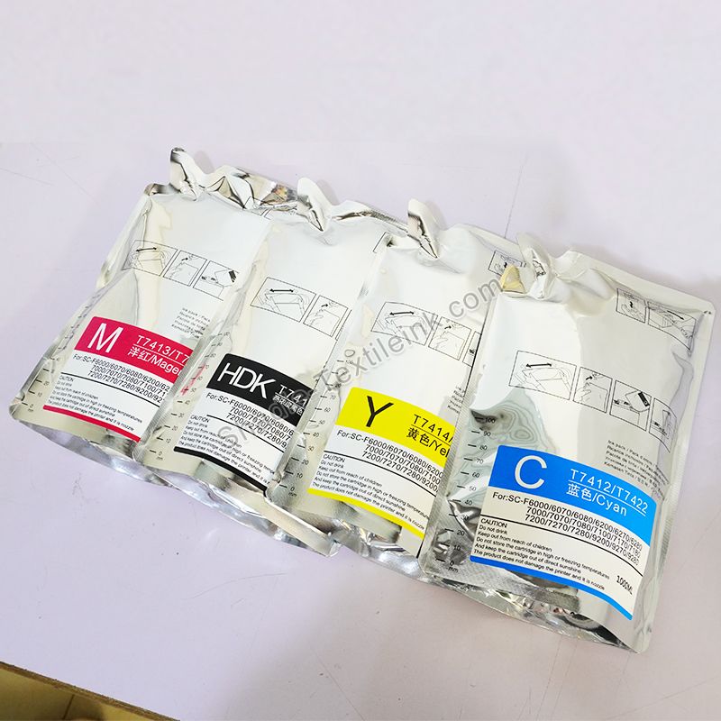 Compatible Epson F6200 sublimation ink with chip
