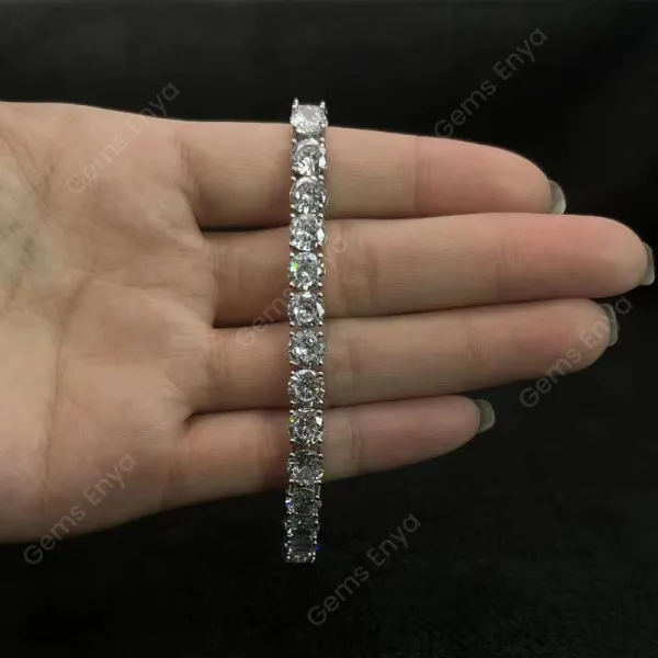 Moissanite Tennis Bracelet Women