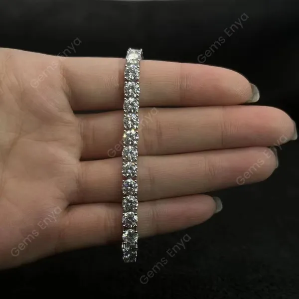 Moissanite Tennis Bracelet Women
