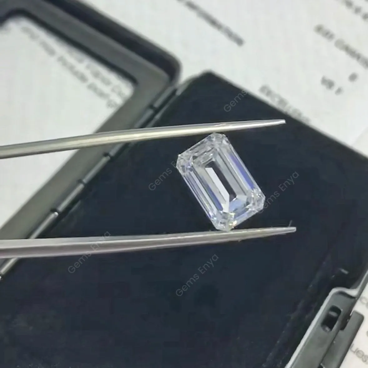 lab grown diamonds emerald cut,lab diamond emerald cut