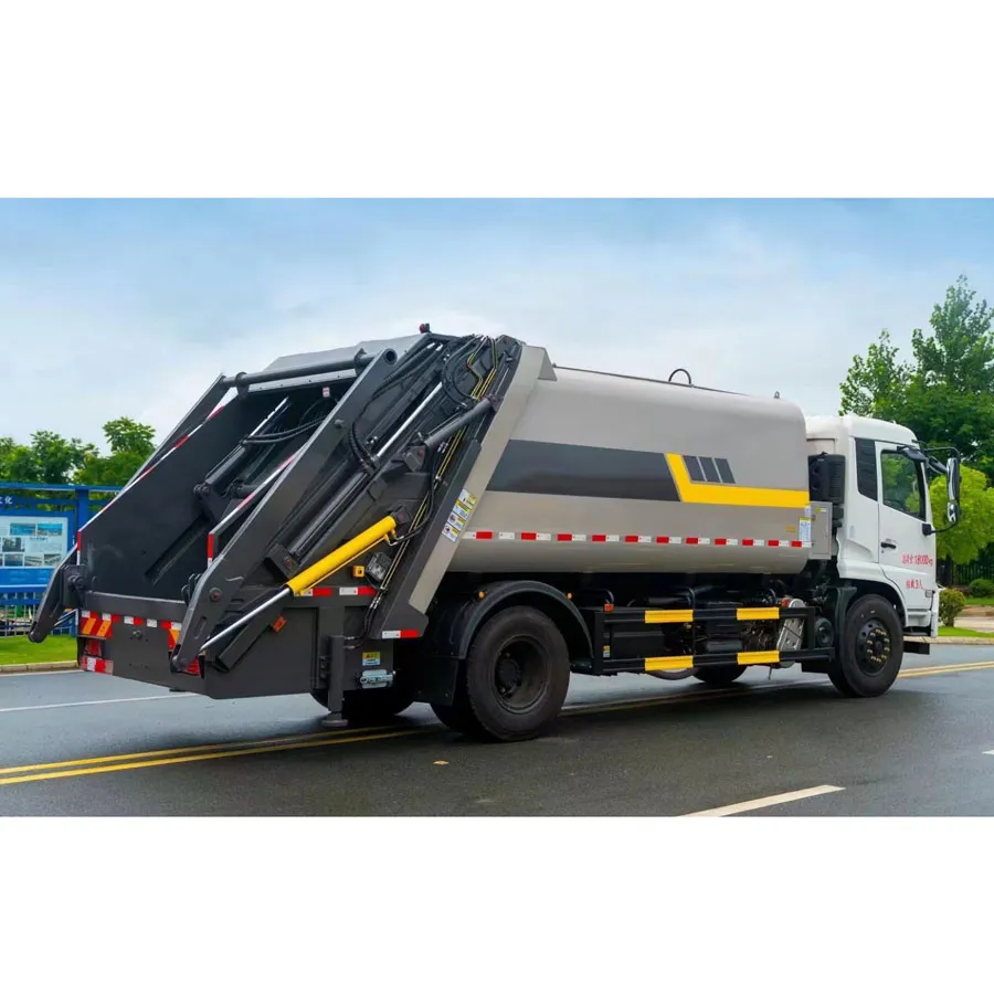 Dongfeng 12m3 compactor garbage truck, compressed garbage truck, waste ...