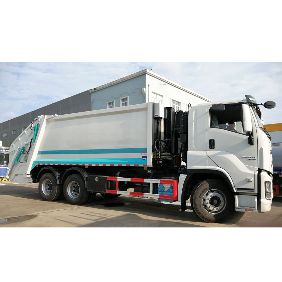 ISUZU GIGA 6×4 compressed garbage truck, waste collection truck