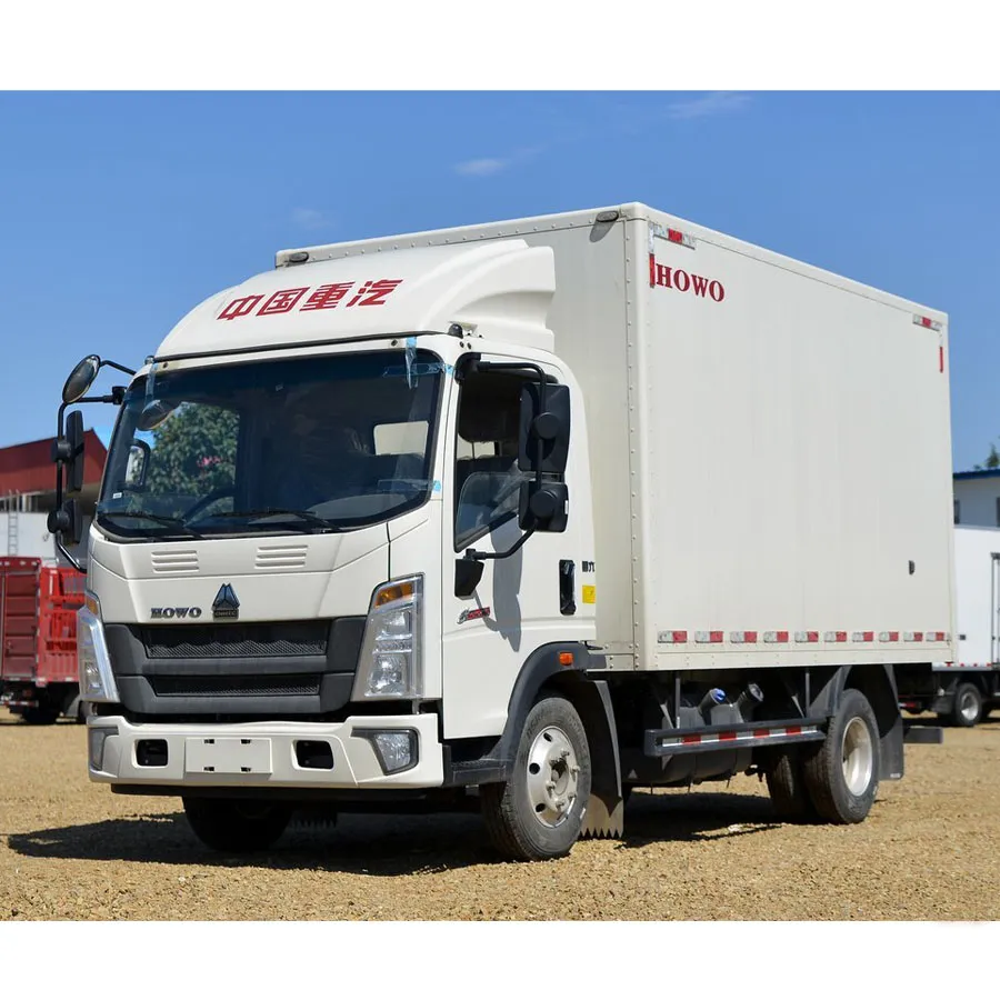 Howo 4x2 Van Box Truck, Cargo Box Truck, Refrigerated truck