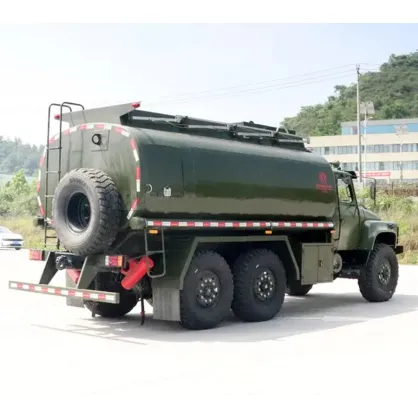 Off Road 6x6 Military Oil Transport Truck, Off Road Fuel Vehicle ...
