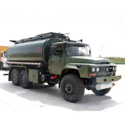 Off Road 6x6 Military Oil Transport Truck, Off Road Fuel Vehicle ...