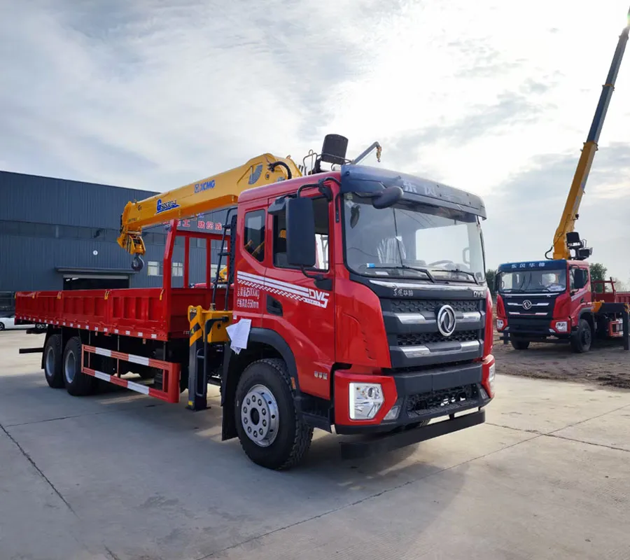 10 Wheels Truck With XCMG Crane, Truck With Crane, XCMG Crane