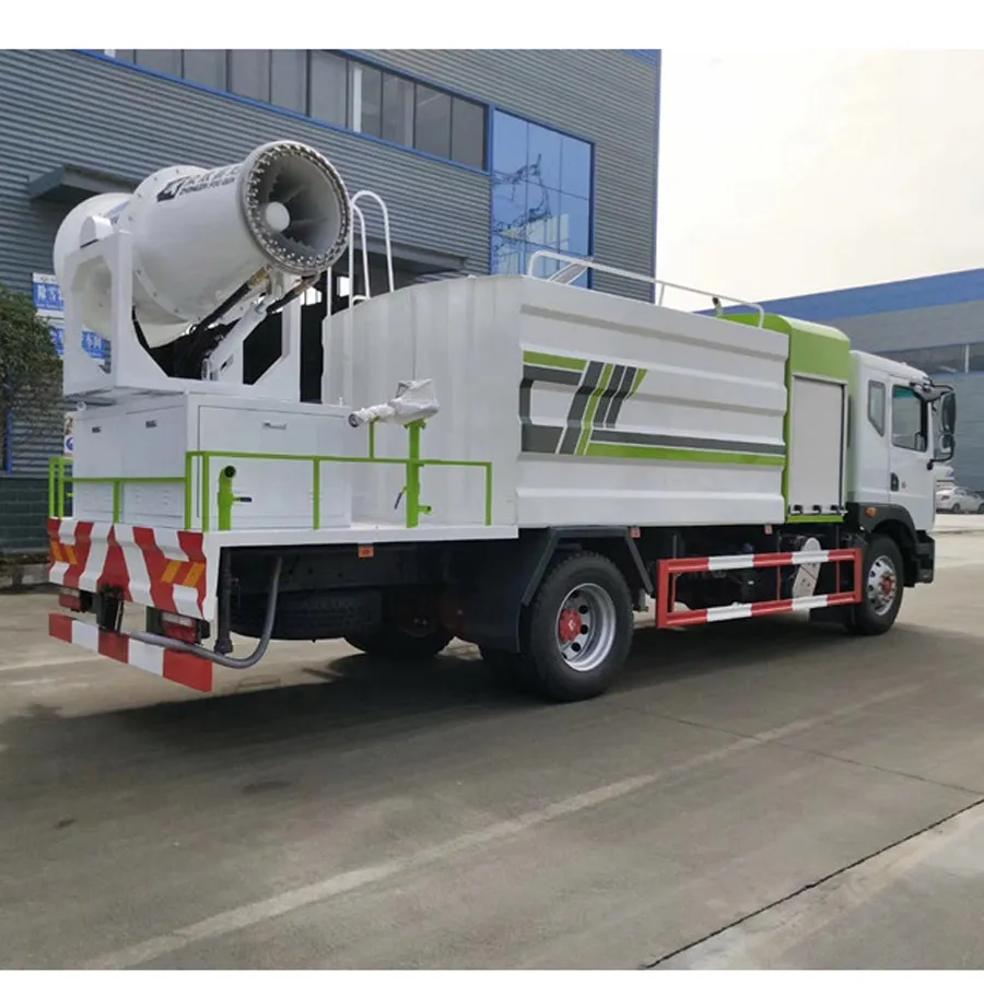 Dongfeng 10m3 water dust control truck, dust suppression truck