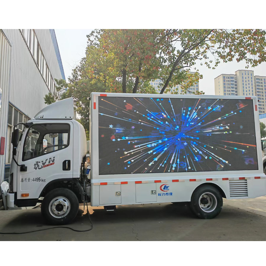 FAW 4x2 Mobile LED Truck, LED Stage Truck, LED Billboard Truck