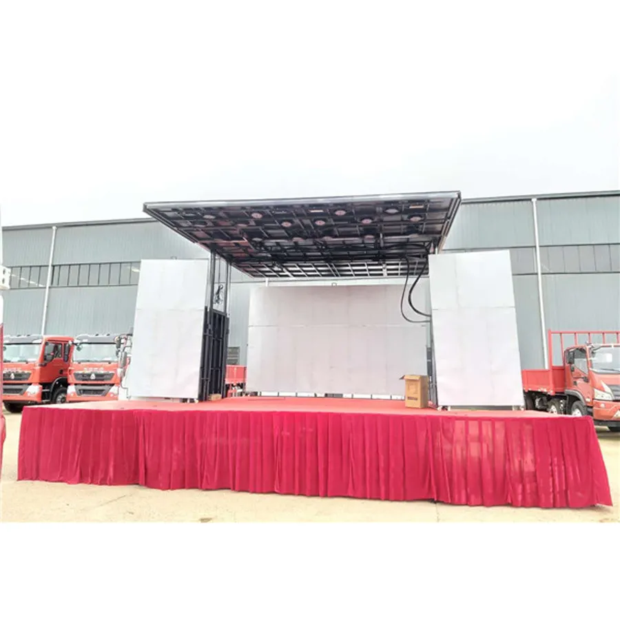 Sinotruk Howo 4x2 Mobile Stage Truck, Stage Truck
