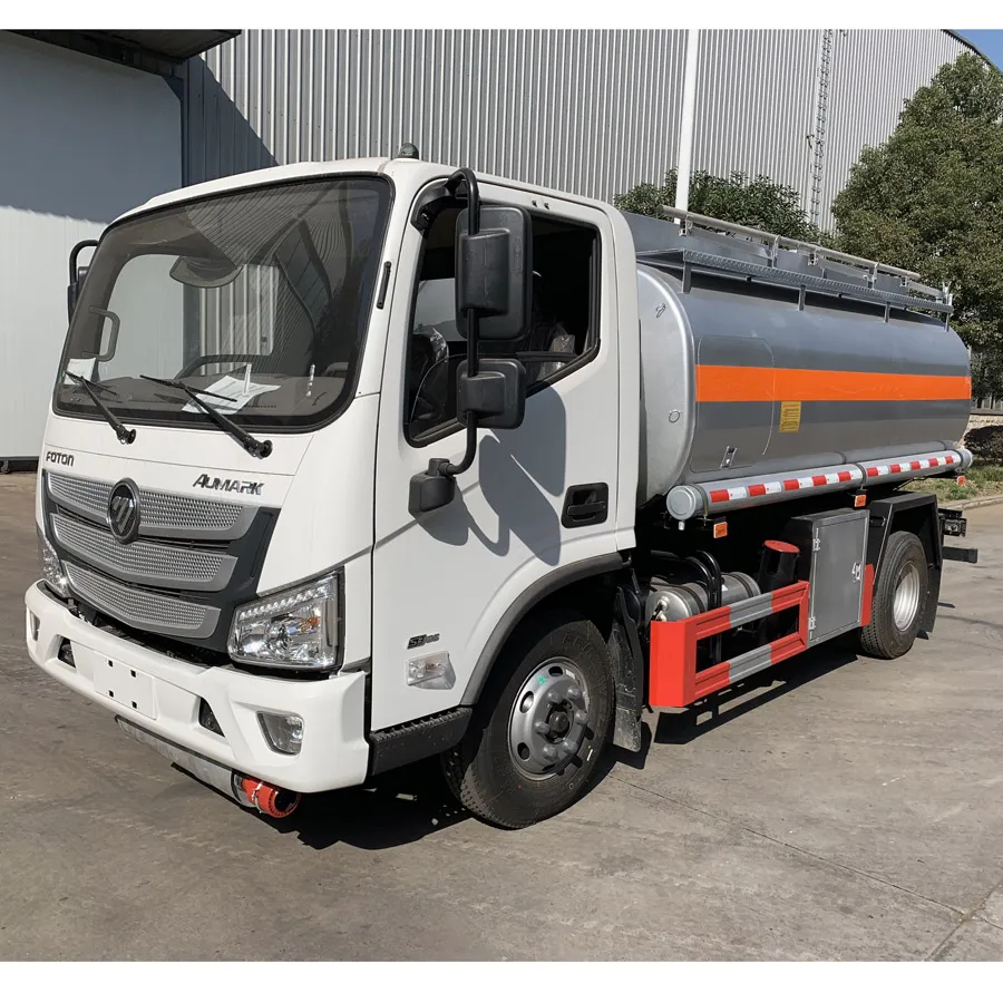 Foton 4x2 Mobile Fuel Dispenser Tank Truck, Mobile Fuel Tanker