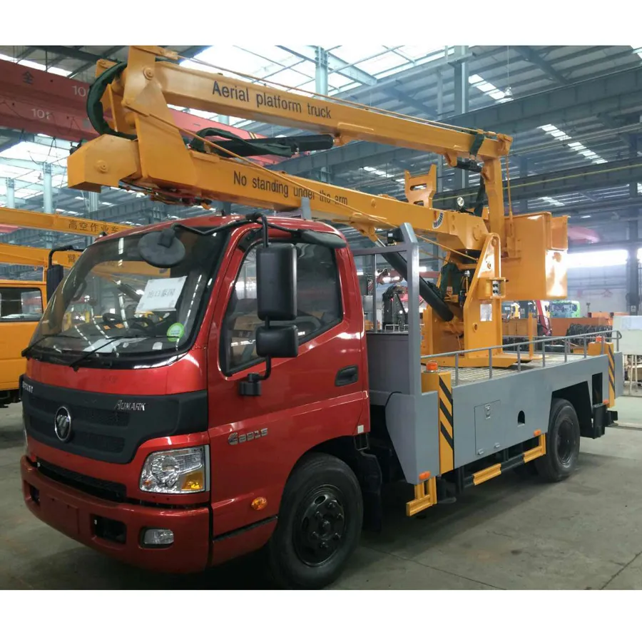 Foton 4x2 Overhead Working Truck, Aerial Operating Truck