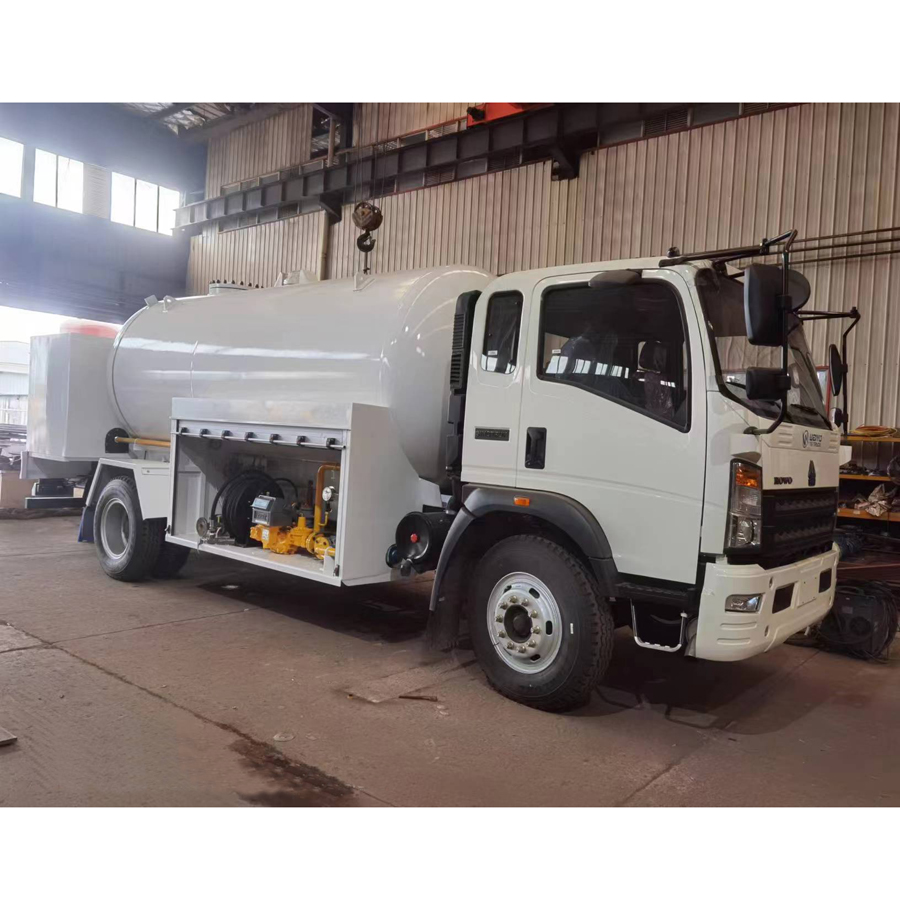 Sinotruk Howo 10m3 LPG Tank Truck, LPG Tank Truck, LPG