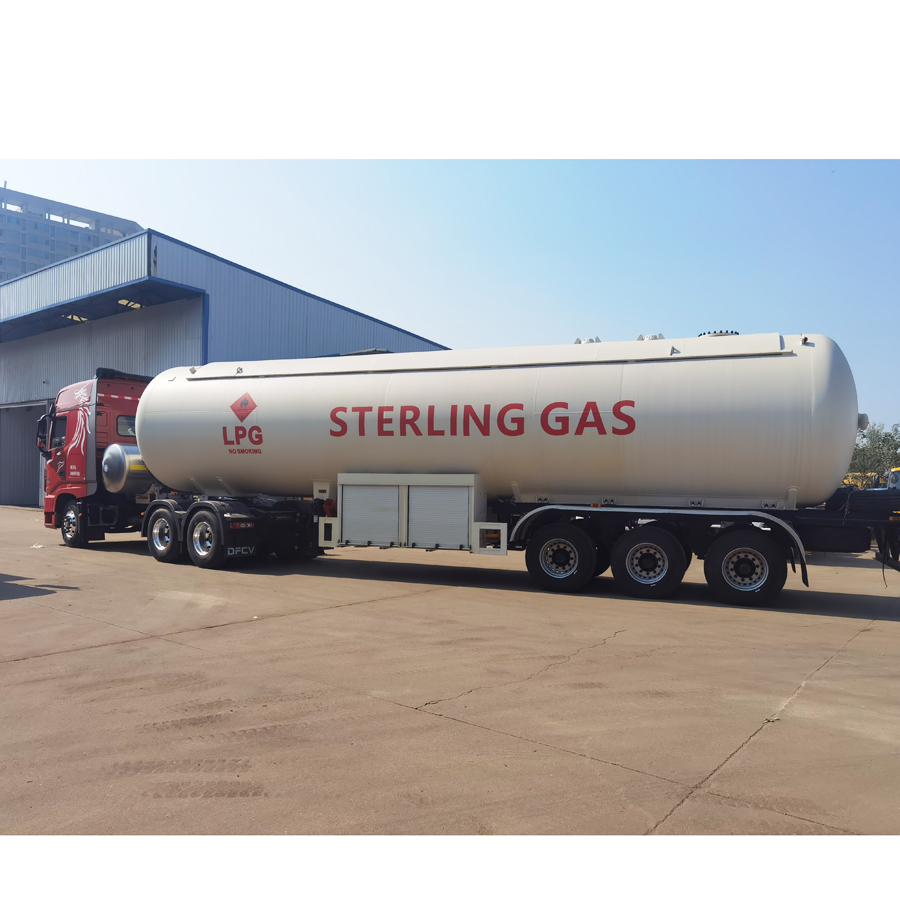 60m³ LPG tank semi trailer, LPG trailer, LPG semi trailer