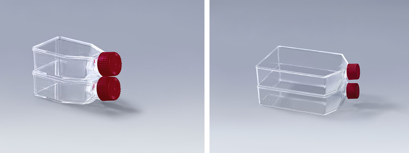The difference between the two types of cultivation of the cell culture ...