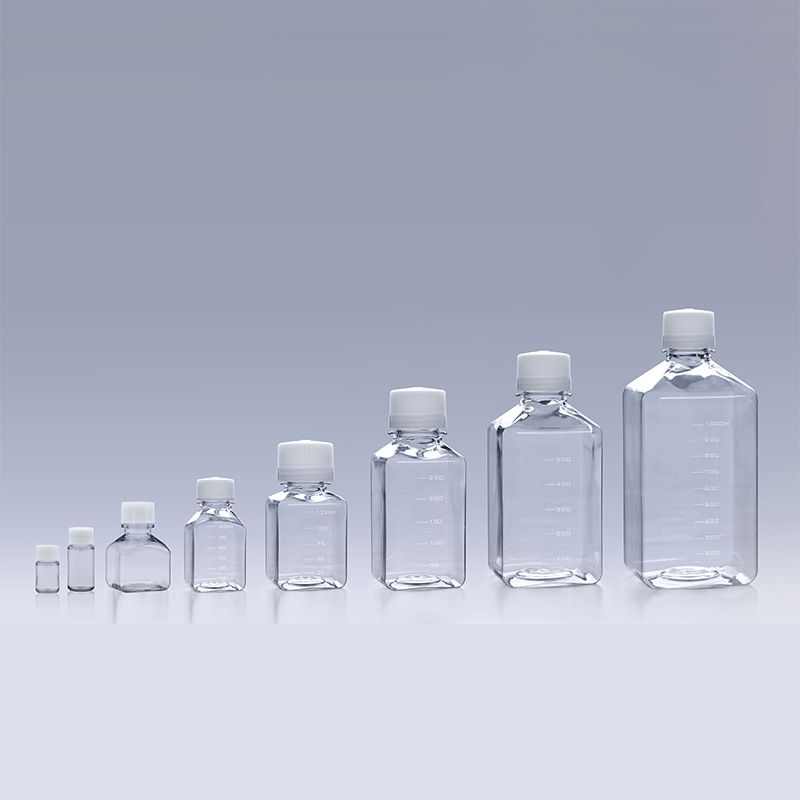 Buy Square Media Bottle, PETG Square Media Bottles Price