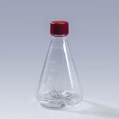 Baffled Erlenmeyer Shake Flasks for High-Oxygen Mixing_FDCELL