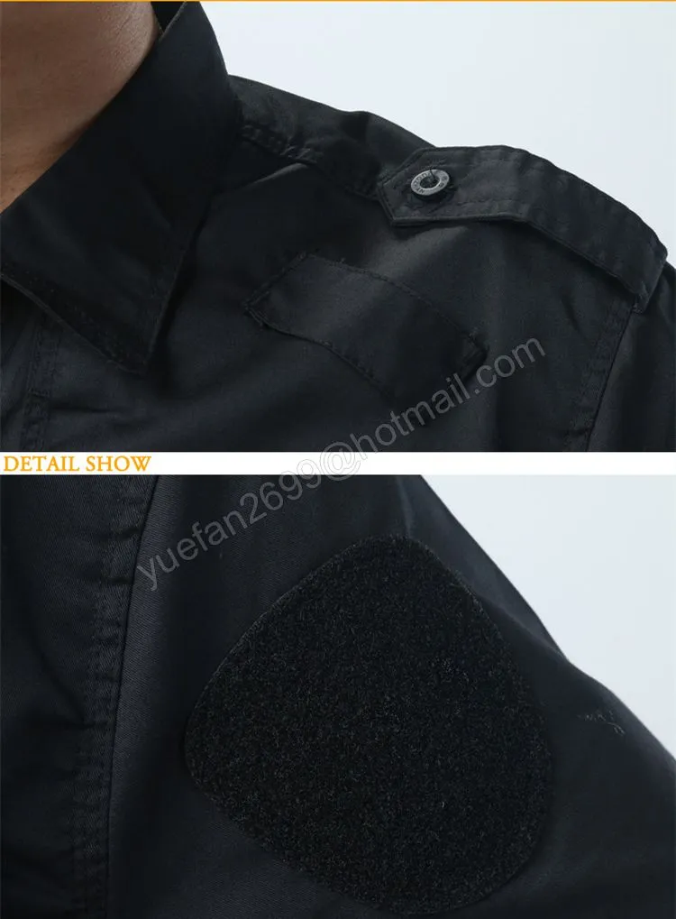 Hot Selling Customize Security Uniform Set Guard Security Guards ...