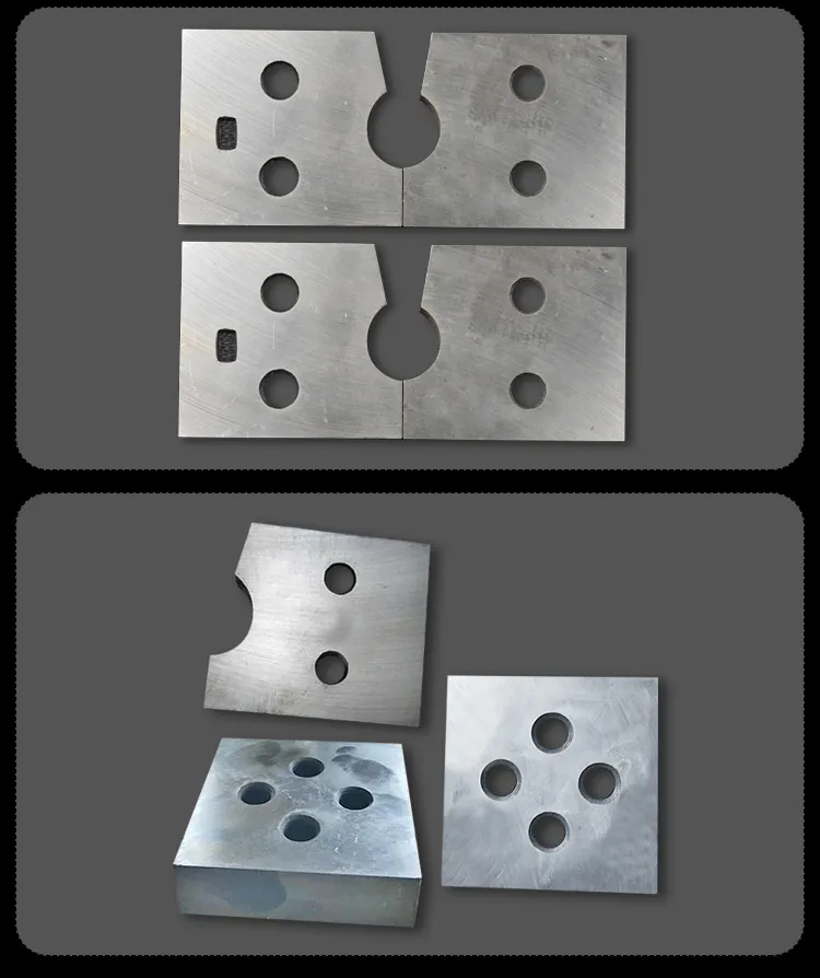 High strength continuous shear steel bar cutting machine blade