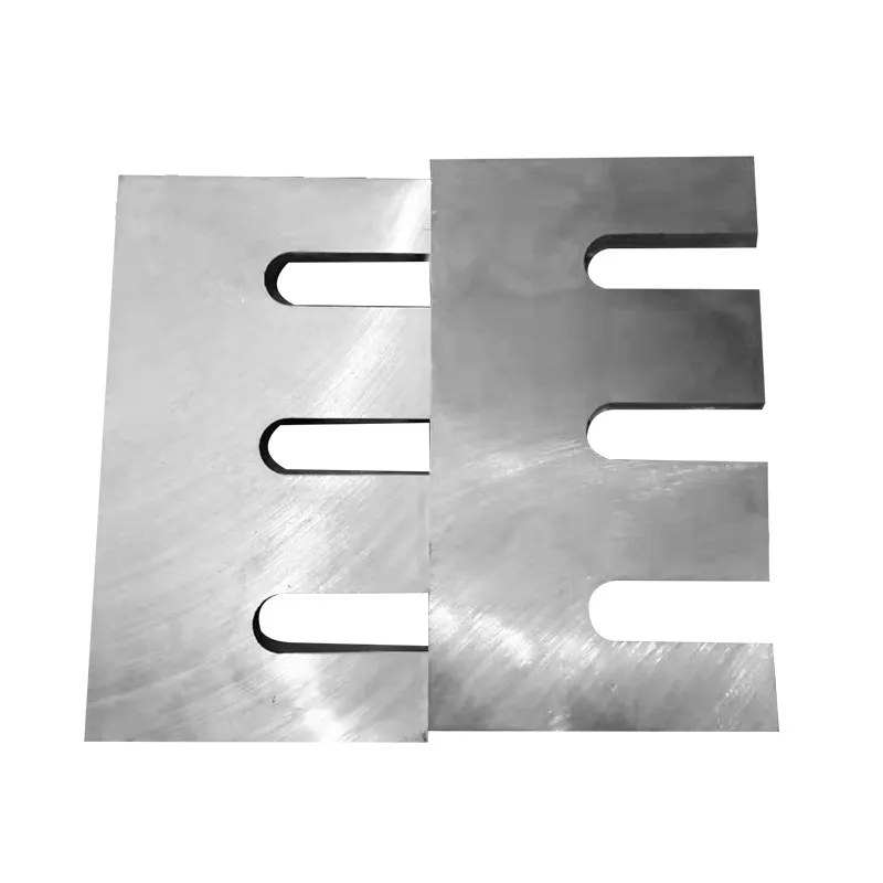 Chipping machine blades