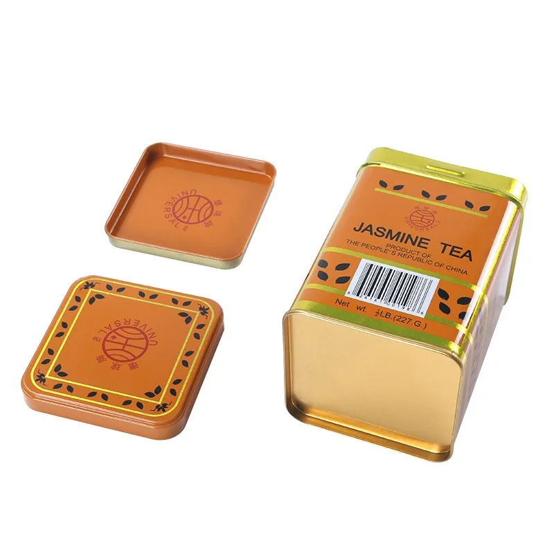 Tin Tea, Tea Caddy Tin for Tea Bag, Tea Storage Tins Wholesale Factory