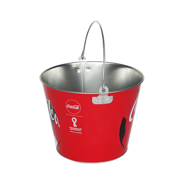 Ice Buckets, 5L Metal Buckets of Beer, Custom Ice Buckets with Handle