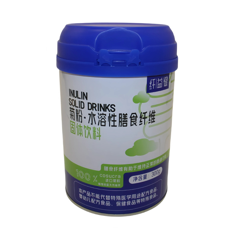Inulin Powder Tins, Custom Hermetic Inulin Supplements Tin Supplier