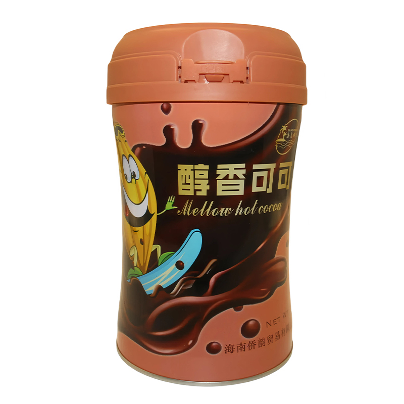 Hot Cocoa Powder Tin, Custom Premium Hot Chocolate Tin Box Supplier