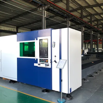 Semi-Enclosed Gantry Fiber Laser Cutting Machine - Cylion