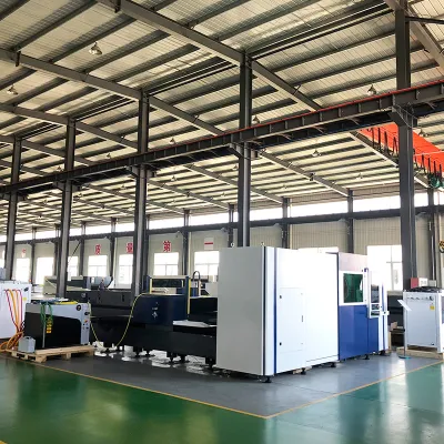 Semi-Enclosed Gantry Fiber Laser Cutting Machine - Cylion