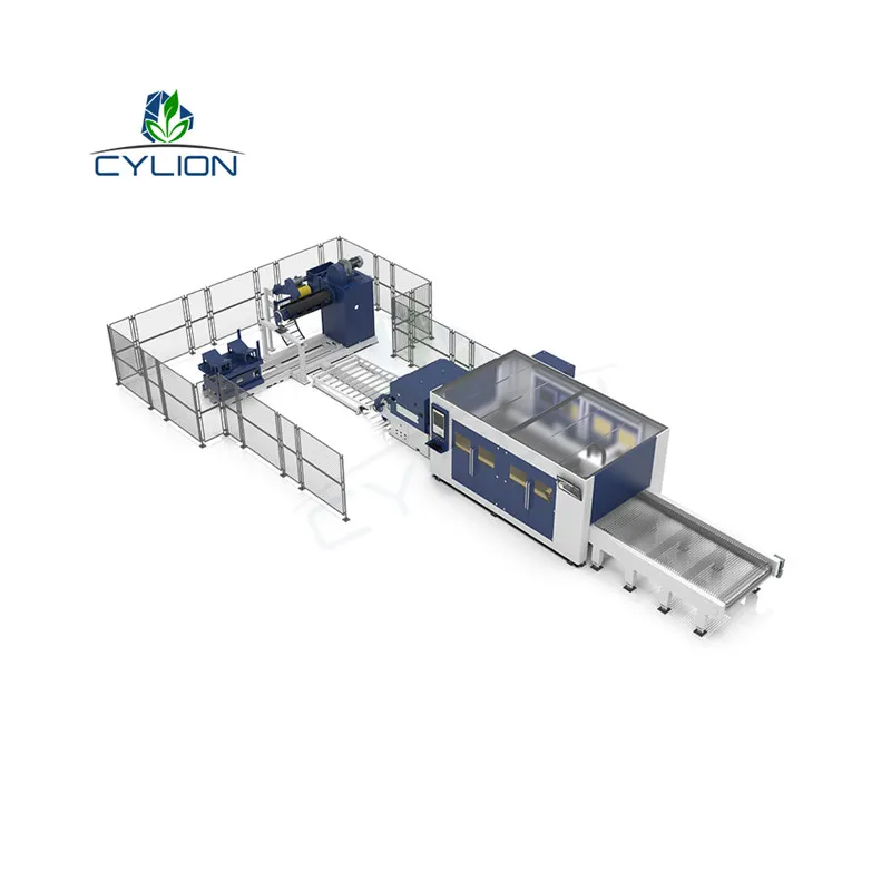 Fiber Laser Uncoiler Production Line