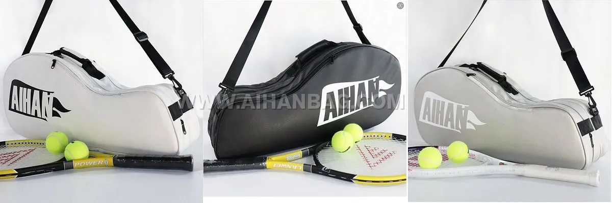 PU leather Badminton tennis Racket Cover Bag