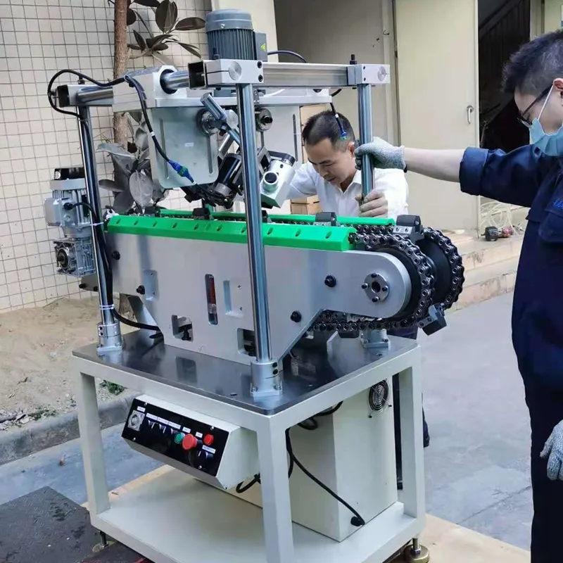 Customized automatic trimming brush machine