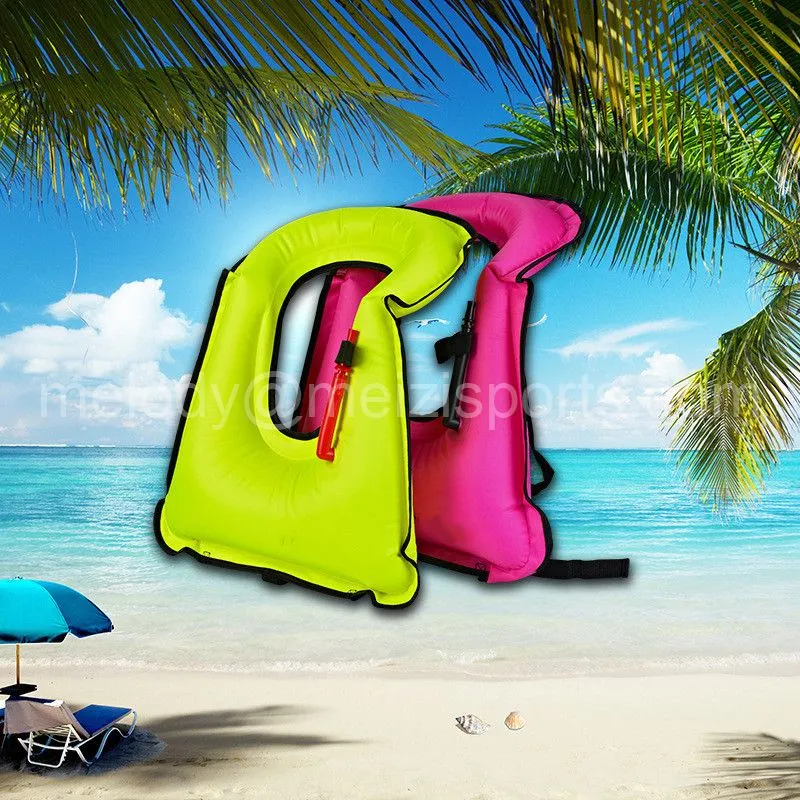 Red Safe PVC life jacket