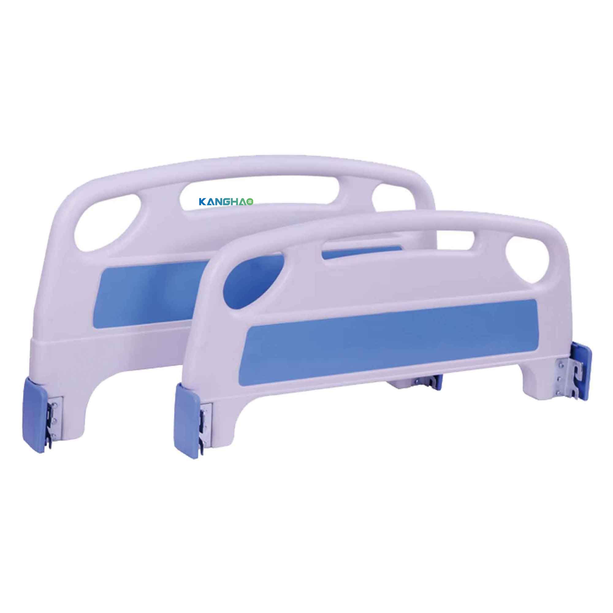 Popular plastic head foot board for hospital bed use