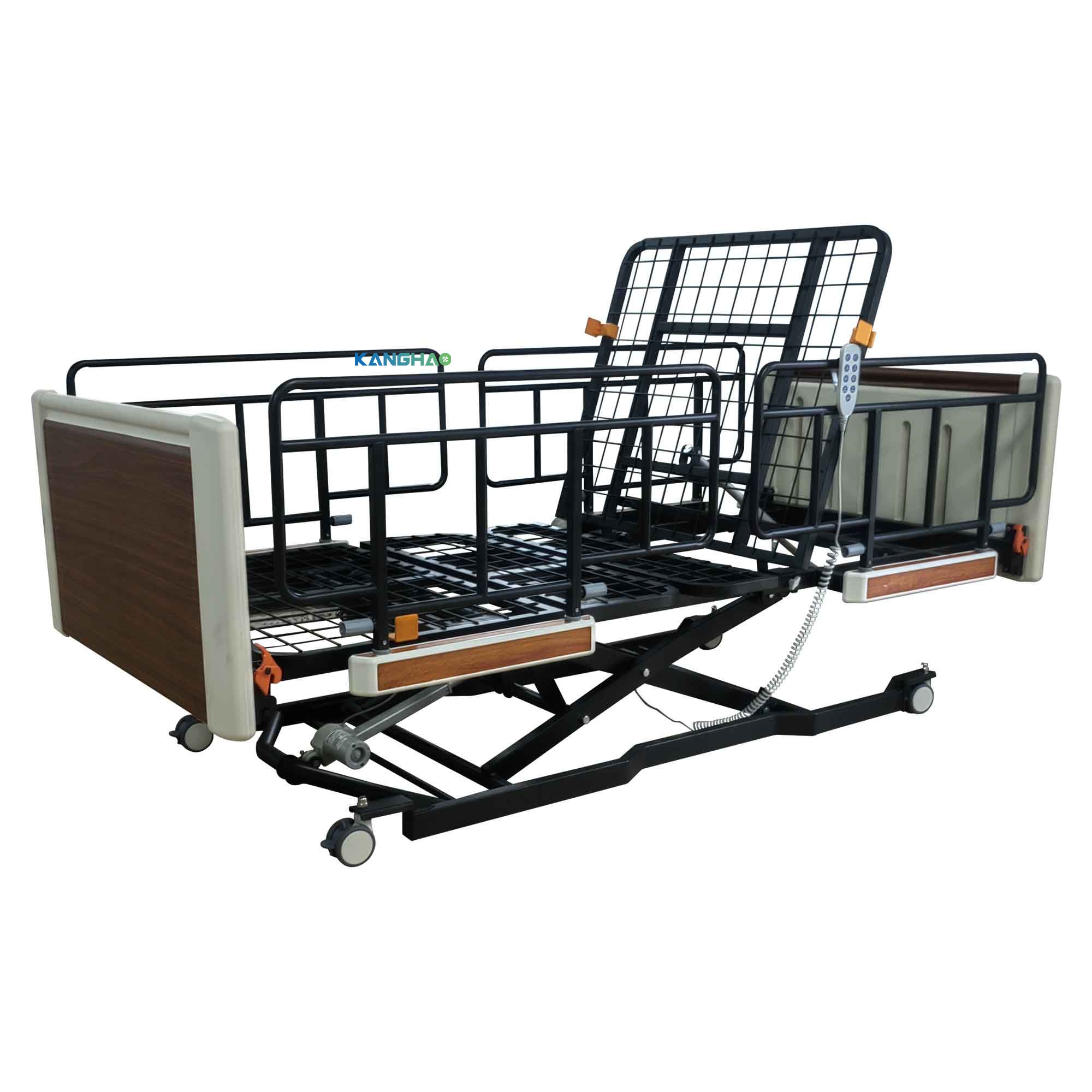 18cm tall super low three functions electric bed